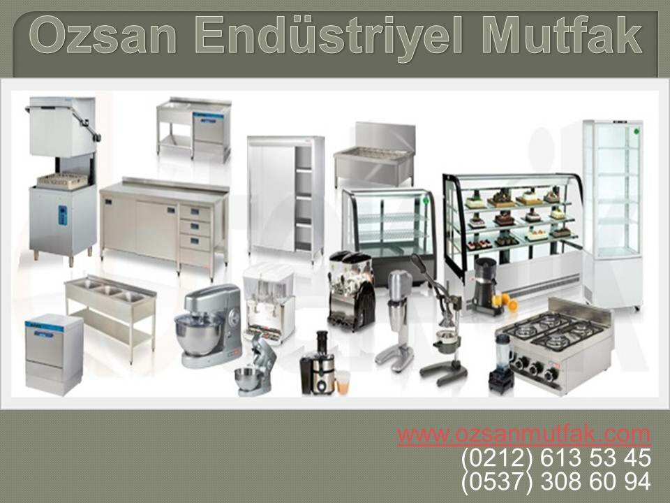 Restoran ekipmanları Özsan Endüstriyel Mutfak, İstanbul, foto