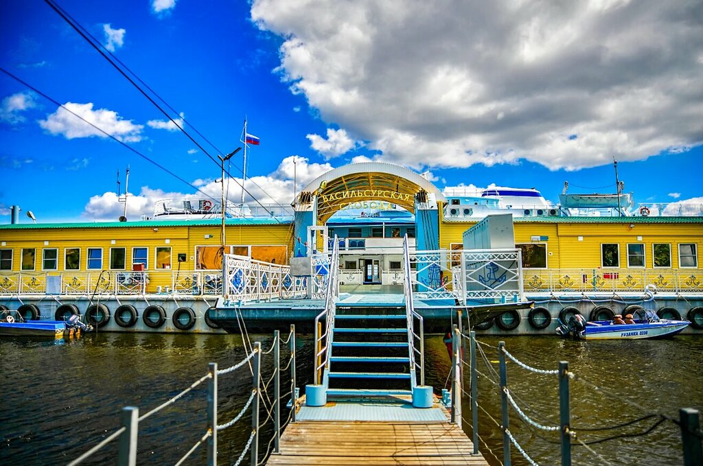 Deniz ve nehir iskeleleri Sea and river stations, Nijegorodskaya oblastı, foto