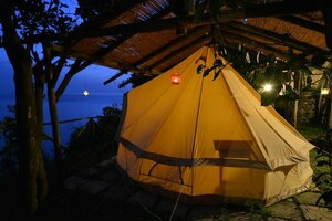 Bella Baia Glamping (Campania, Salerno, Maiori), otel  Campania'dan