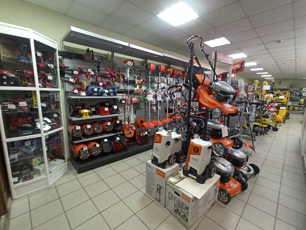 Elektrik ve benzinle çalışan aletler Инструмлайн, Sortavala, foto