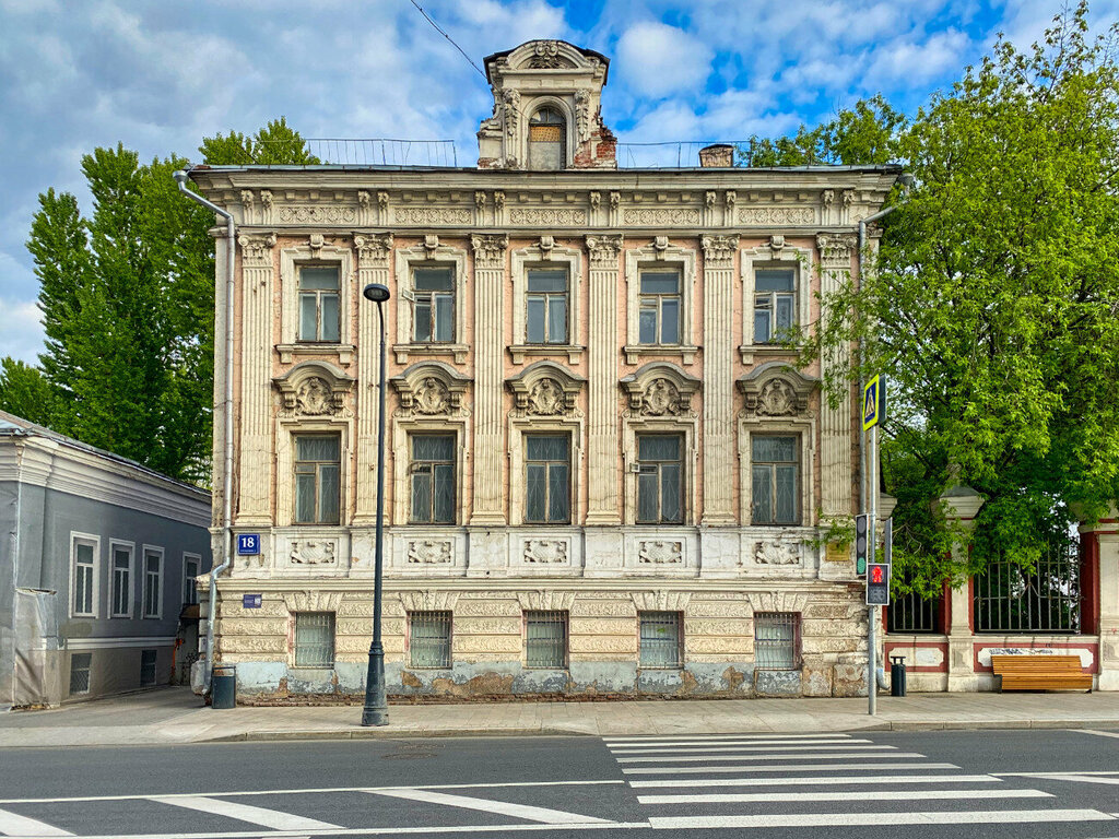Turistik yerler Особняк купцов и фабрикантов Мараевых, Moskova, foto