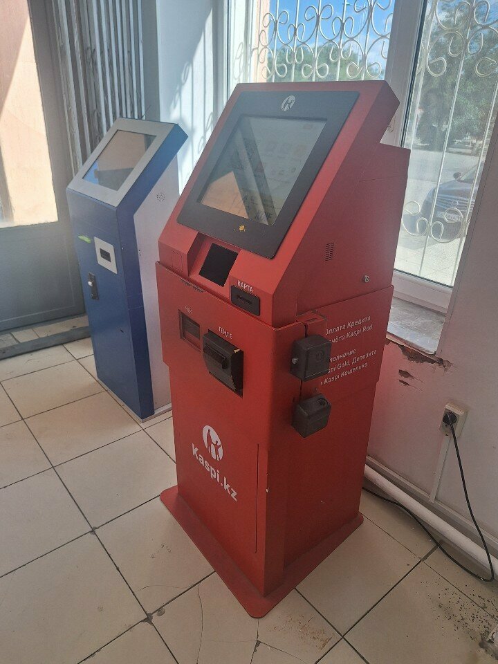 Ödeme terminali Kaspi Bank, Kızılorda, foto