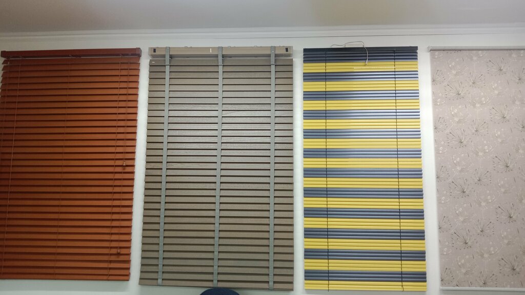 Jaluzi ve stor perde Zebra, Almatı, foto