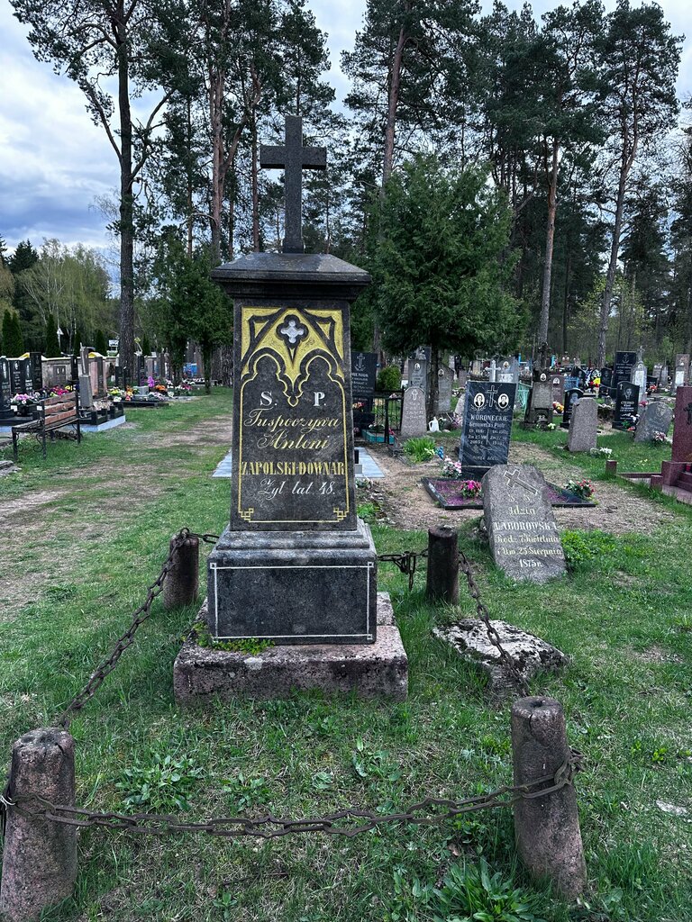 Mezarlıklar Rakauskija katalickija mohilki, Minskaya oblastı, foto