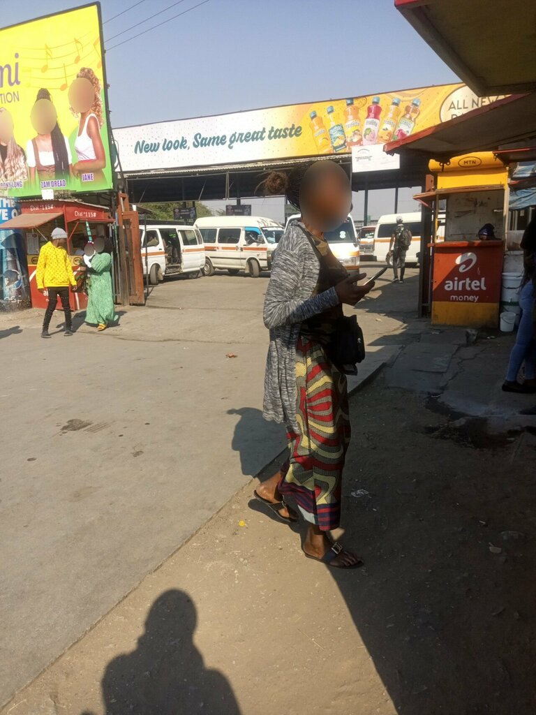 Otogarlar Lumumba bus station, Lusaka, foto
