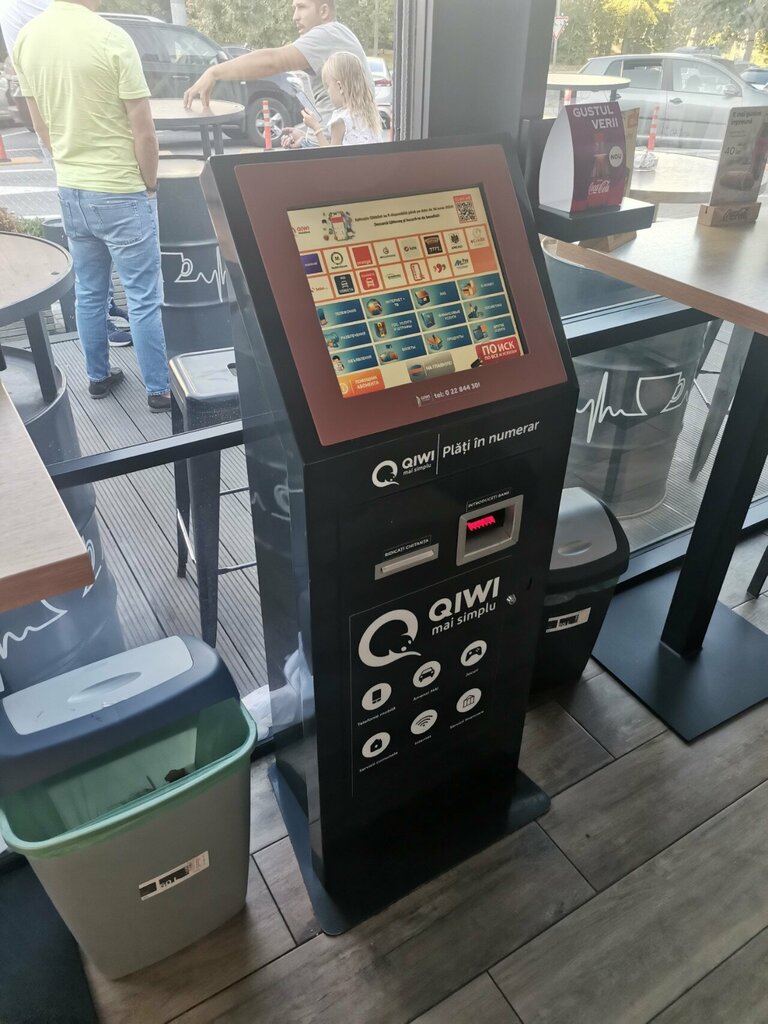 Ödeme terminali Qiwi, Dünya, foto