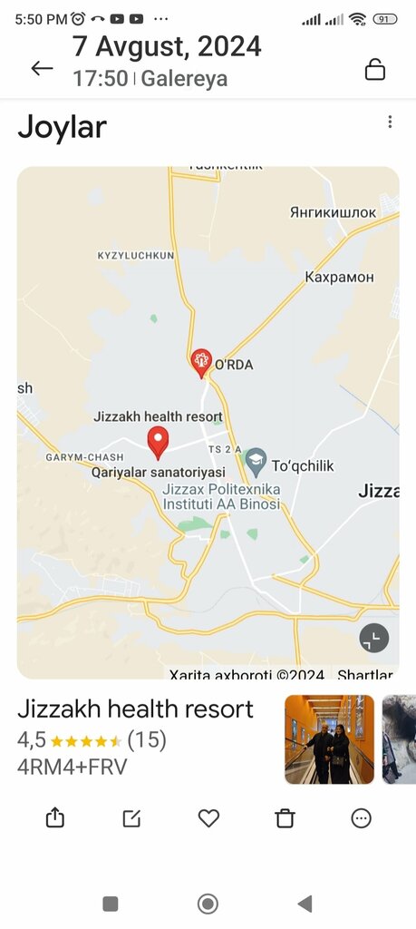 Resort oteller, tesisler Jizzakh, Cizzak eyaleti, foto