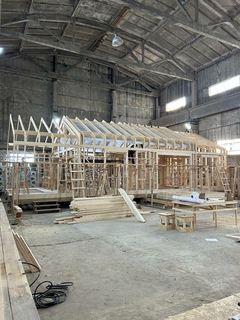 Yazlık ev inşaatı Ne Besedka, Riazanskaya oblastı, foto