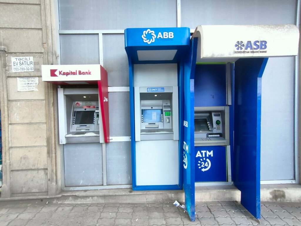 ATM'ler Azərbaycan Beynəlxalq Bankı ATM, Gence, foto