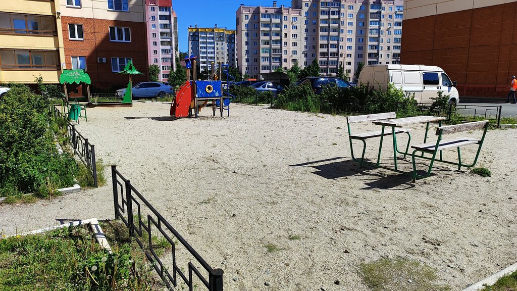 Oyun alanı Playground, Snejinsk, foto