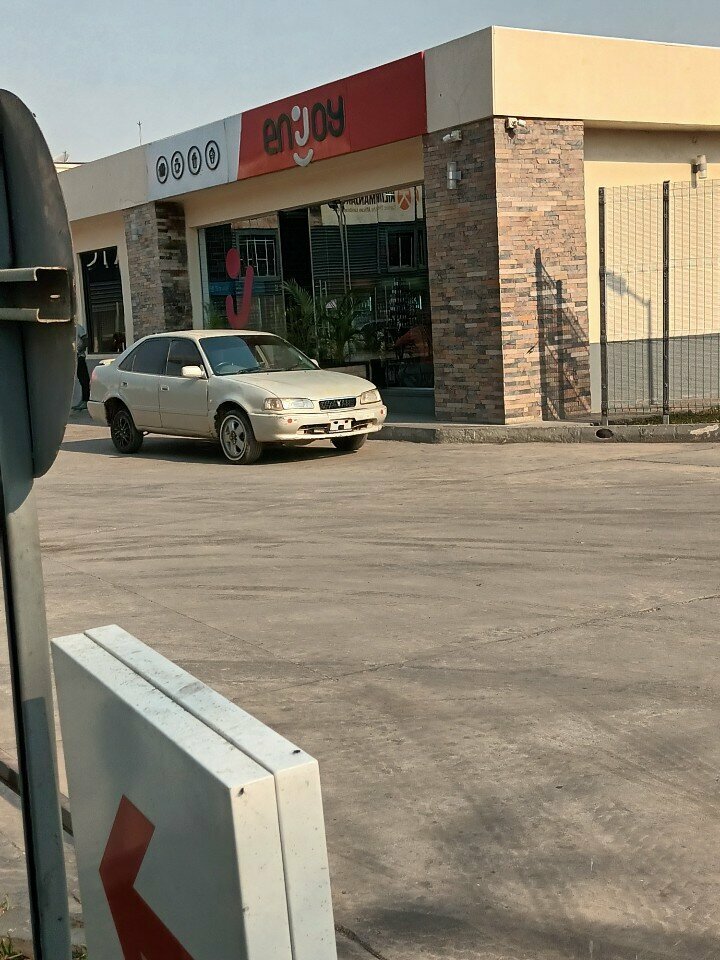 Benzin istasyonu Rubis, Lusaka, foto
