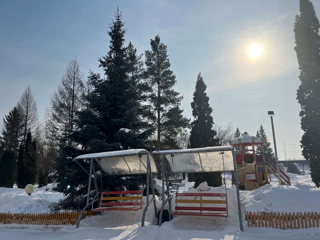 Oyun alanı Качели, Magnitogorsk, foto