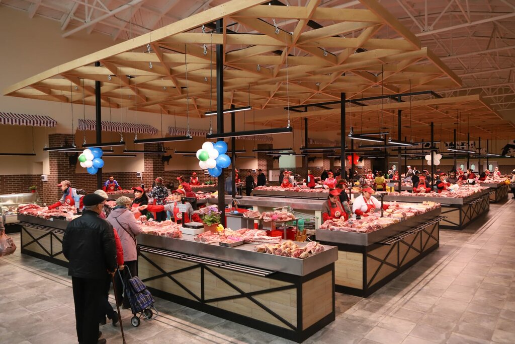 Kasap, şarküteri Мясной павильон, Oktiabrski, foto