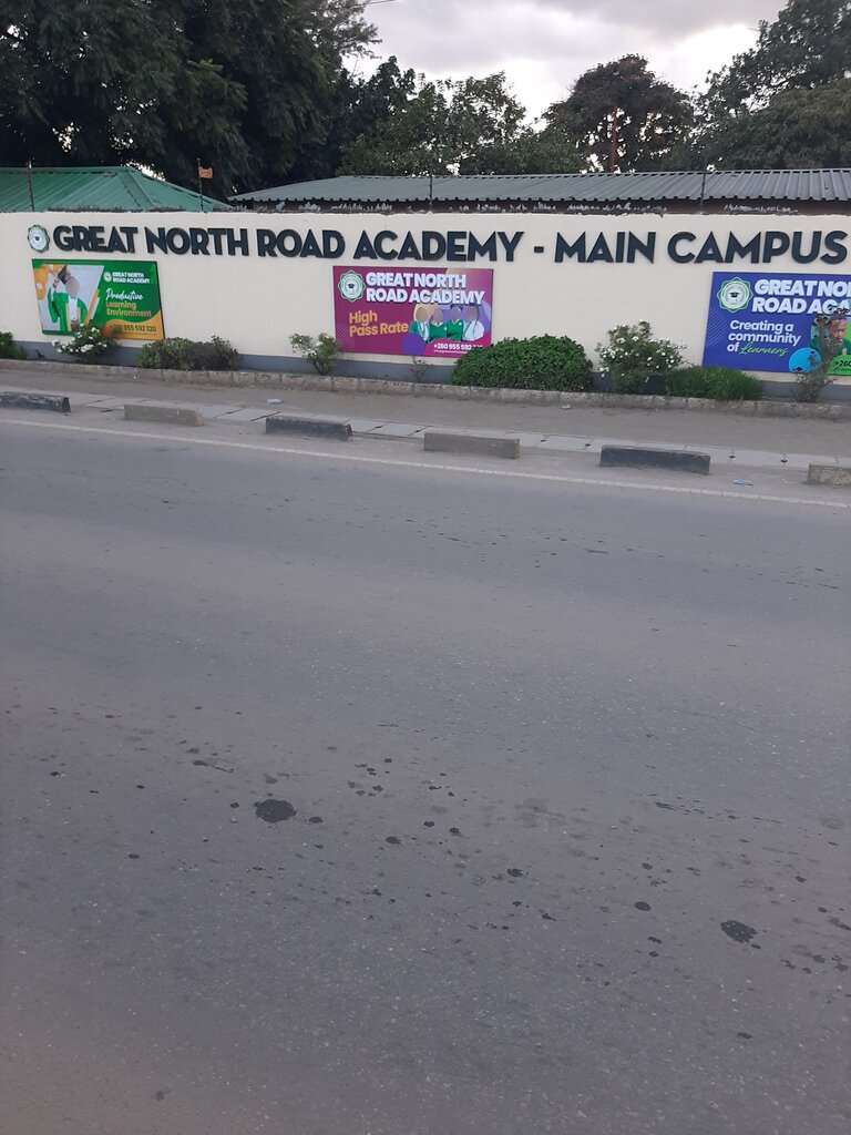 Üniversiteler Great North Road Academy main campus, Lusaka, foto
