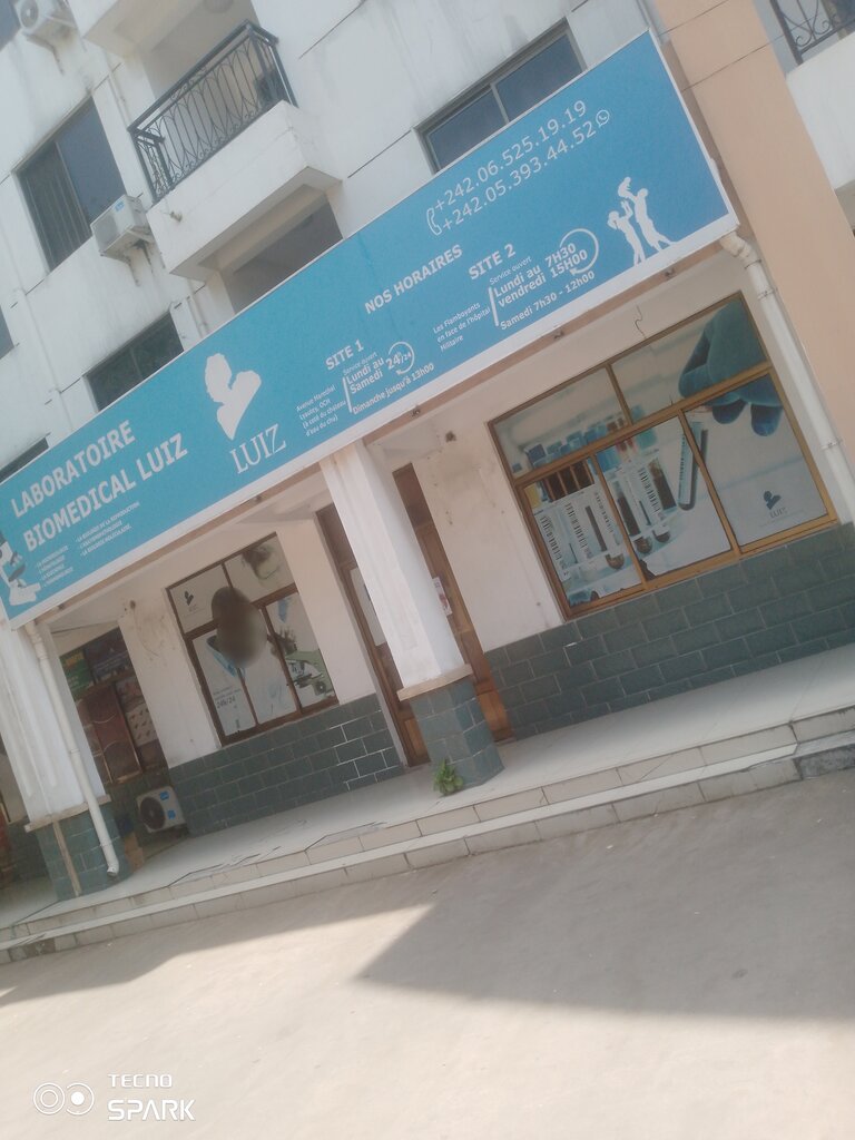 Tıp merkezleri ve klinikler Laboratoire Biomédical Luiz, Brazzaville, foto