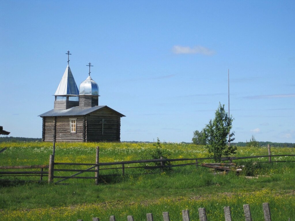 Ortodoks kiliseleri Часовня Петра и Павла, Arhangelskaya oblastı, foto