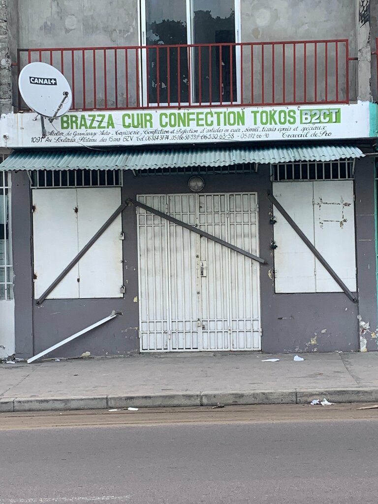 Terziler Brazza Cuir Confection Tokos, Brazzaville, foto