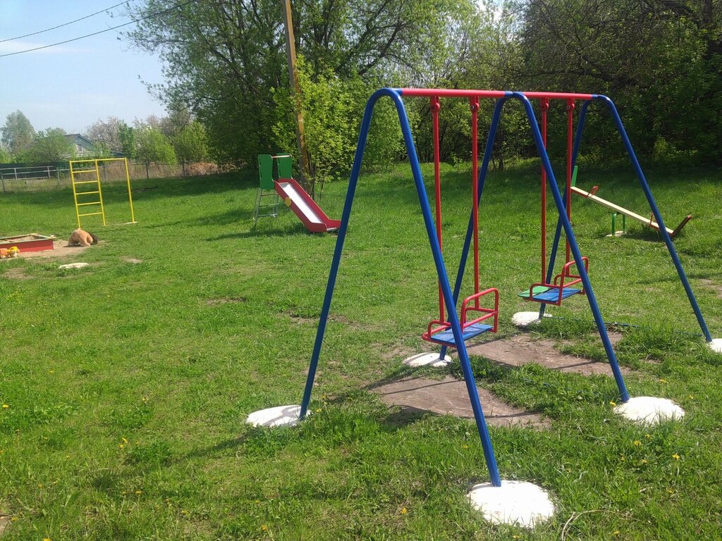Oyun alanı Playground, Riazanskaya oblastı, foto