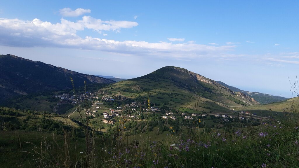 Dağ zirvesi Гора Эттава, Dağıstan, foto