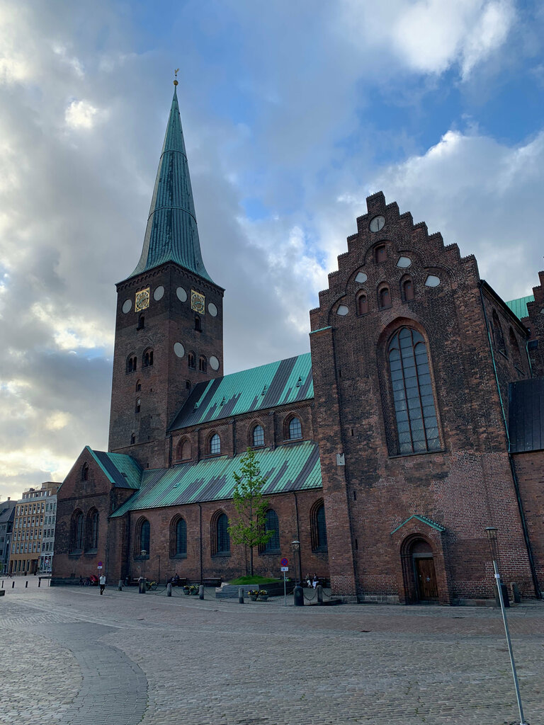 Turistik yerler Bispetorvet, Aarhus, foto