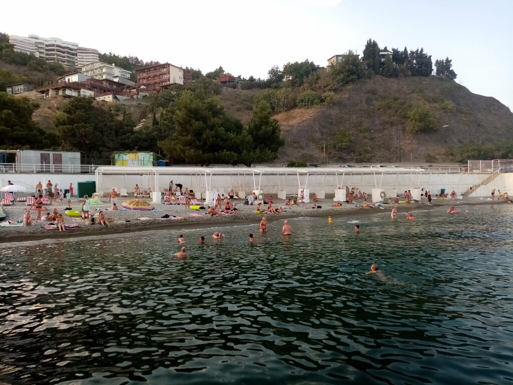 Plaj Пляж ФГБУ ТЦ СКР Крымский, Kırım Cumhuriyeti, foto