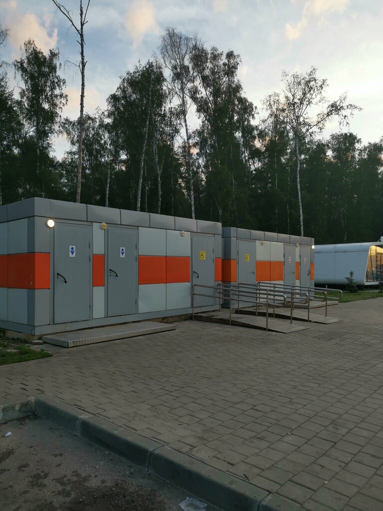 Yol kenarı dinlenme alanı Придорожная зона отдыха, Moskova ve Moskovskaya oblastı, foto