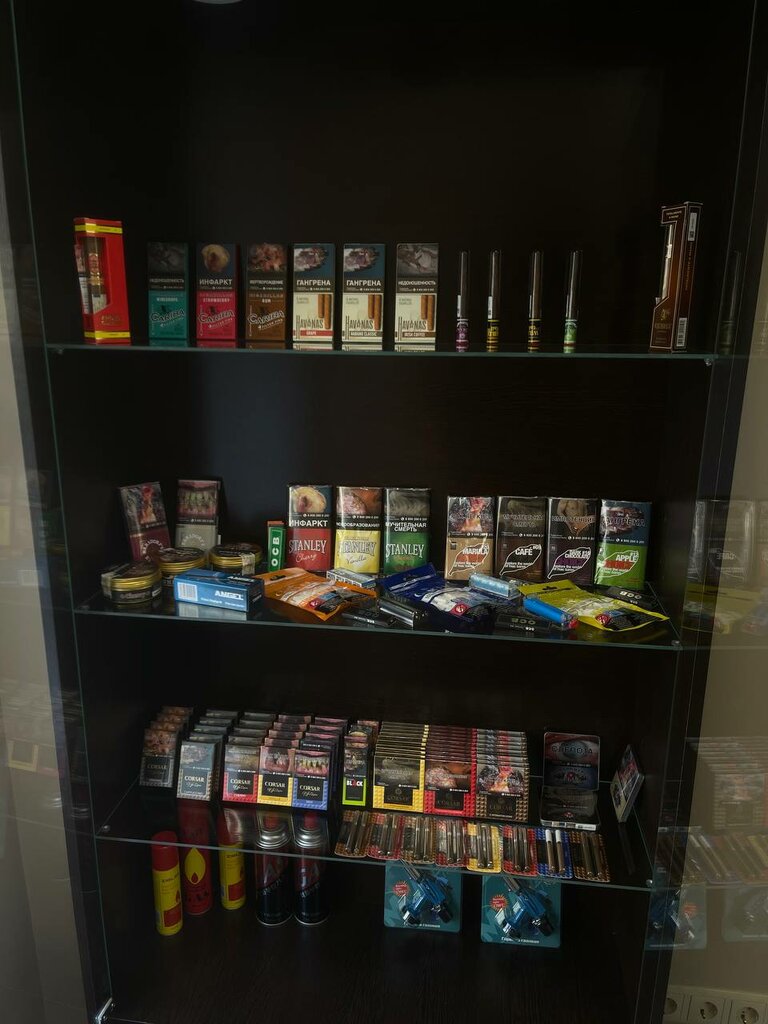 Tütün, sigara mağazaları Smoky world, Liubertsy, foto