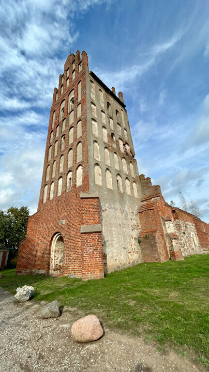 Protestan kilisesi Кирха Алленау, Kaliningradskaya oblastı, foto