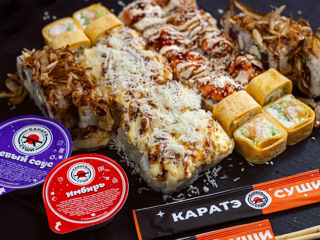 Suşi restoranı Karate Sushi, Saratov, foto