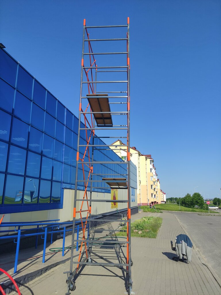 Yapı iskeleleri hizmetleri Legolesa.by, Molodchenko, foto