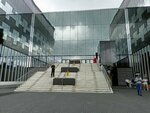Бюро пропусков (Bolshoy Boulevard No:42с1, Zapadniy Administrative District, Mozhayskiy District, Skolkovo Innovation Center), geçiş noktaları, güvenlik kontrol alanı  Moskova'dan