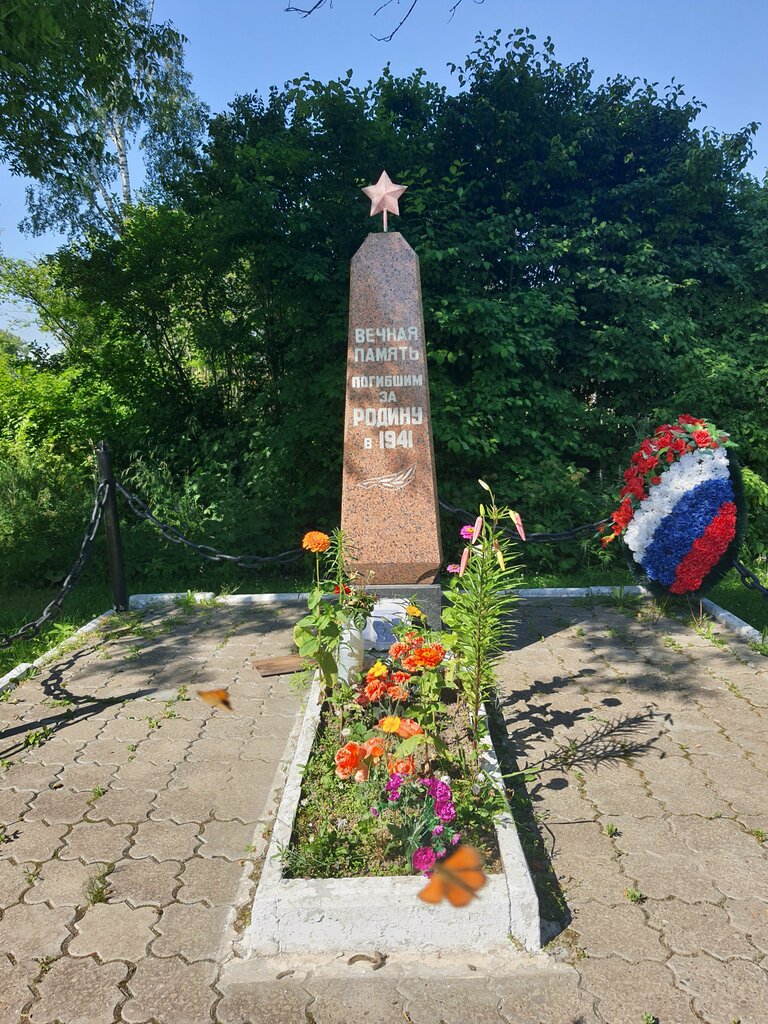 Anıt, heykel Погибшим за Родину, Moskova ve Moskovskaya oblastı, foto