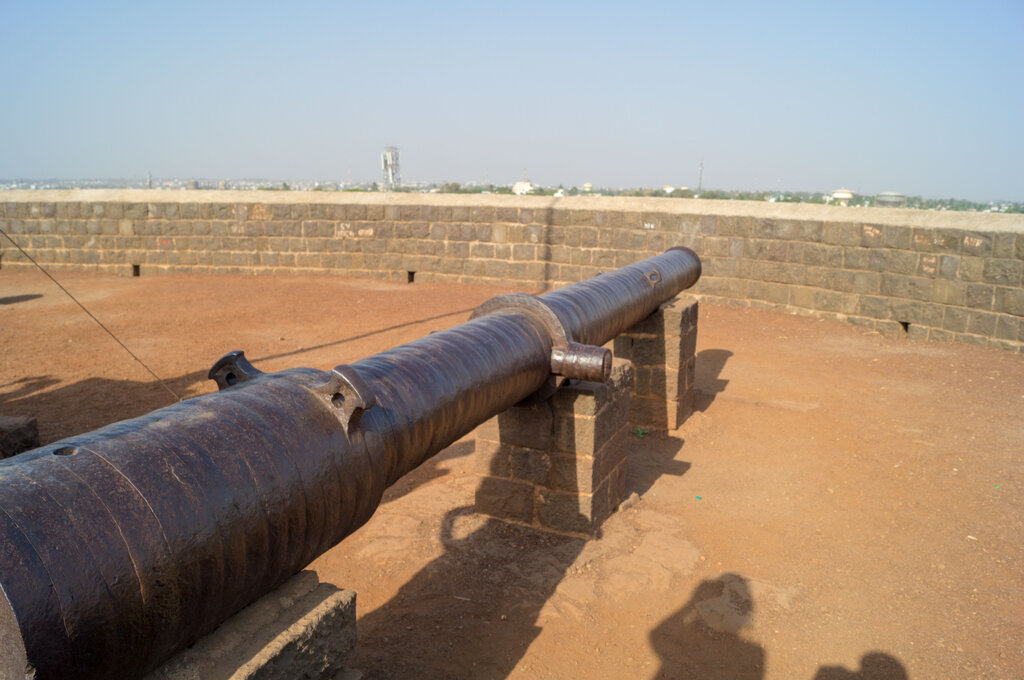 Turistik yerler Upli Buruz, Bijapur, foto