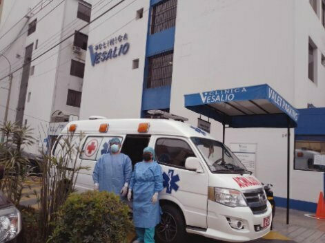 Acil yardım hizmeti Ambulancias Rovicsalud, Lima, foto