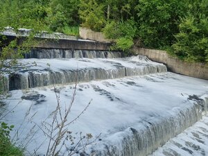 Şelale Кадниковский водопад, Vologodskaya oblastı, foto
