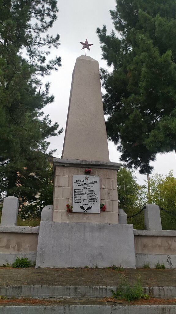 Anıt, heykel Березнеровцам, Bodaybo, foto