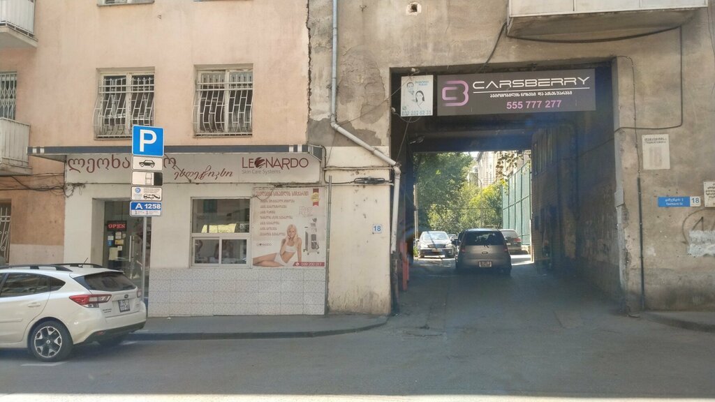 Lazer çalışmaları Leonardo, Tiflis, foto
