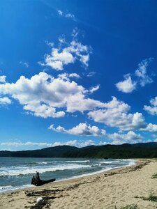 Соколовский пляж (Primorye Territory, Lazovskiy munitsipalny okrug), plaj  Primoriye'den