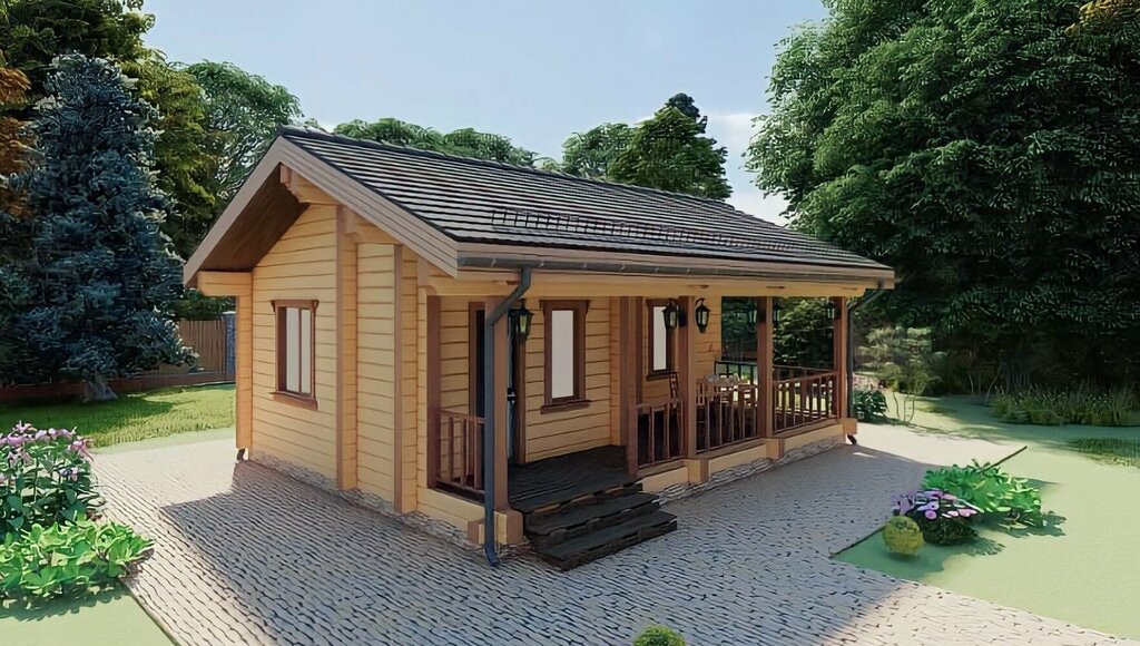 Hamam ve sauna inşaatı StroyLesKomplekt, Barnaul, foto