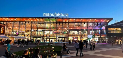 Alışveriş merkezleri Manufaktura, Lodz, foto