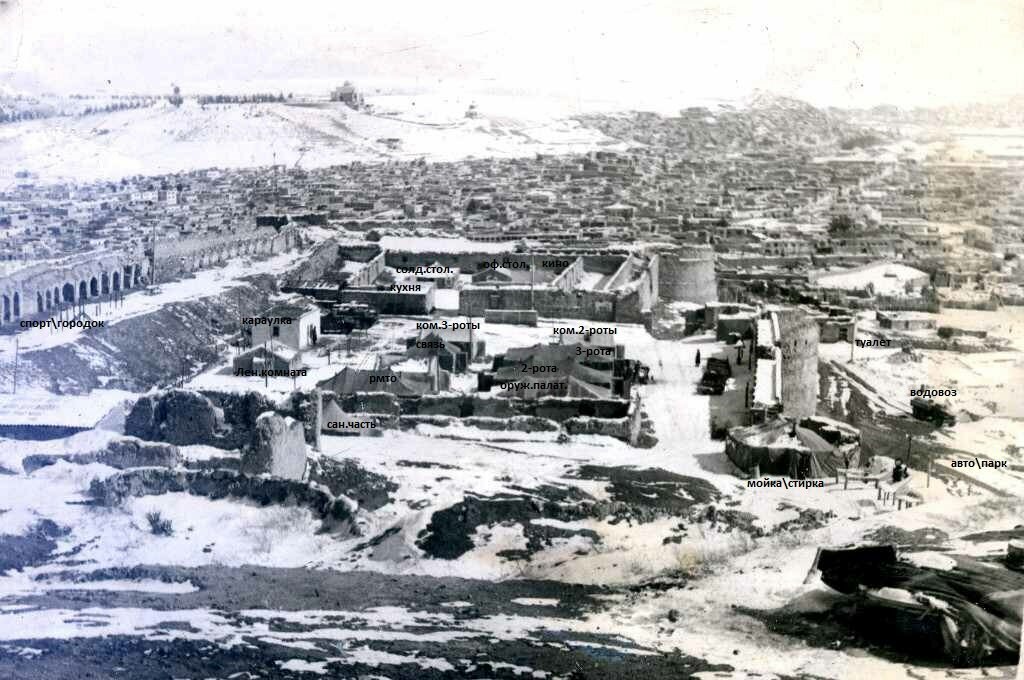 Turistik yerler Bala Hisar Kalesi, Kabil, foto