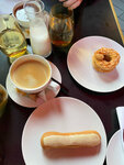Le Café Fauchon (Paris, Place de la Madeleine), pastacılık üretimi  Paris'ten