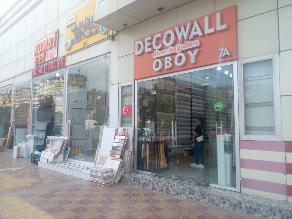Duvar kağıdı mağazaları Decowall oboy, Bakü, foto