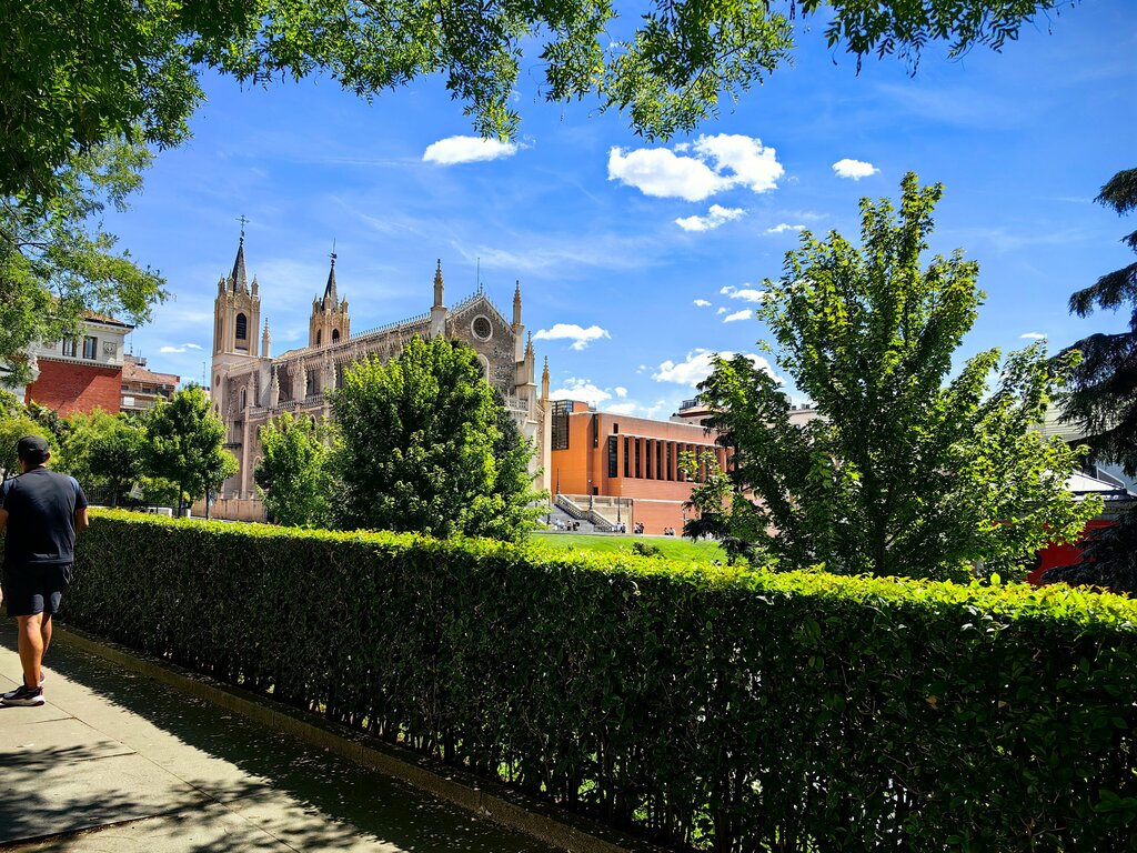 Kültür ve eğlence parkları Parque del Guinardó, Barselona, foto