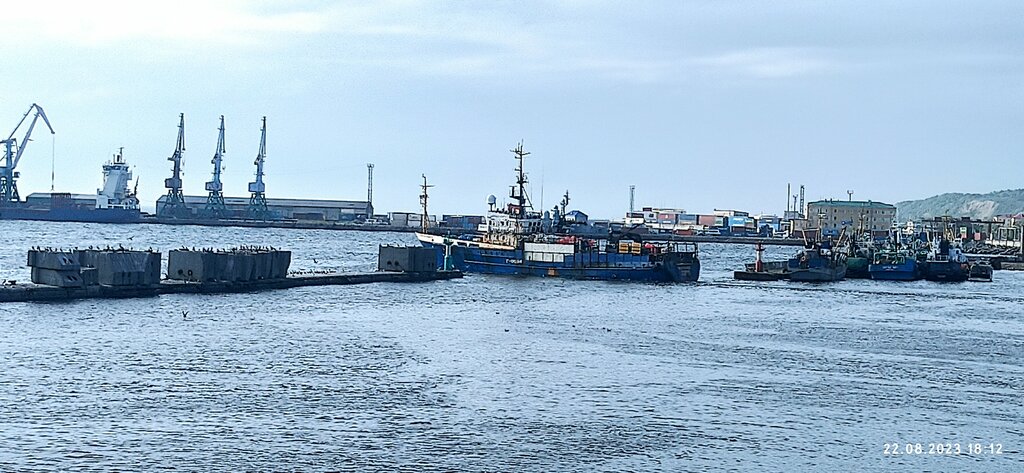 i̇skele Jetty , Sahalin Bölgesi, foto