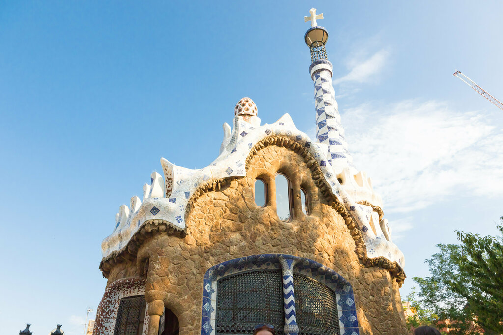 Turistik yerler Casa del Guarda, Barselona, foto
