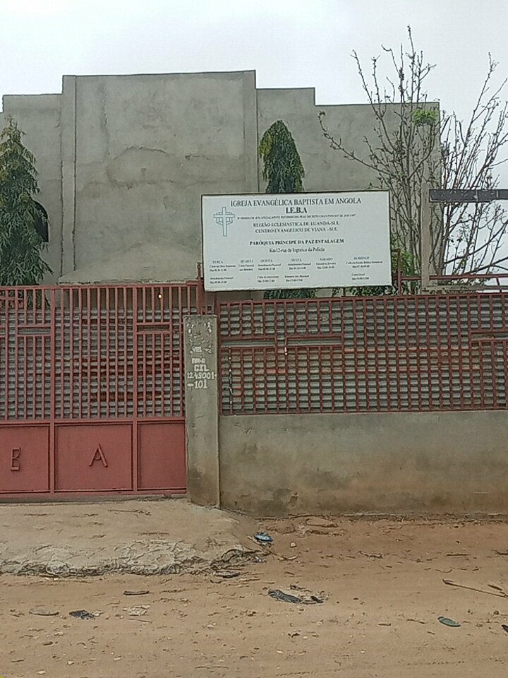 Protestan kilisesi Igreja Evangelica Baptista em Angola, Loanda, foto
