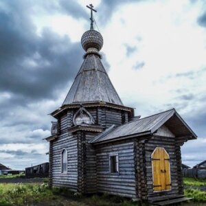 Ortodoks kiliseleri Храм Покрова Божией Матери, Krasnoyarski krayı, foto