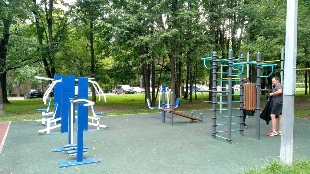 Spor alanı Баскетбольная площадка, Moskova, foto