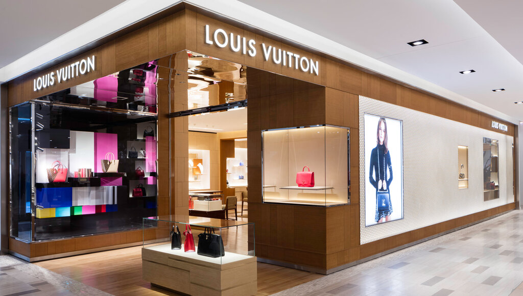 Kürk ve deri giyim mağazaları Louis Vuitton Houston Saks, Houston, foto